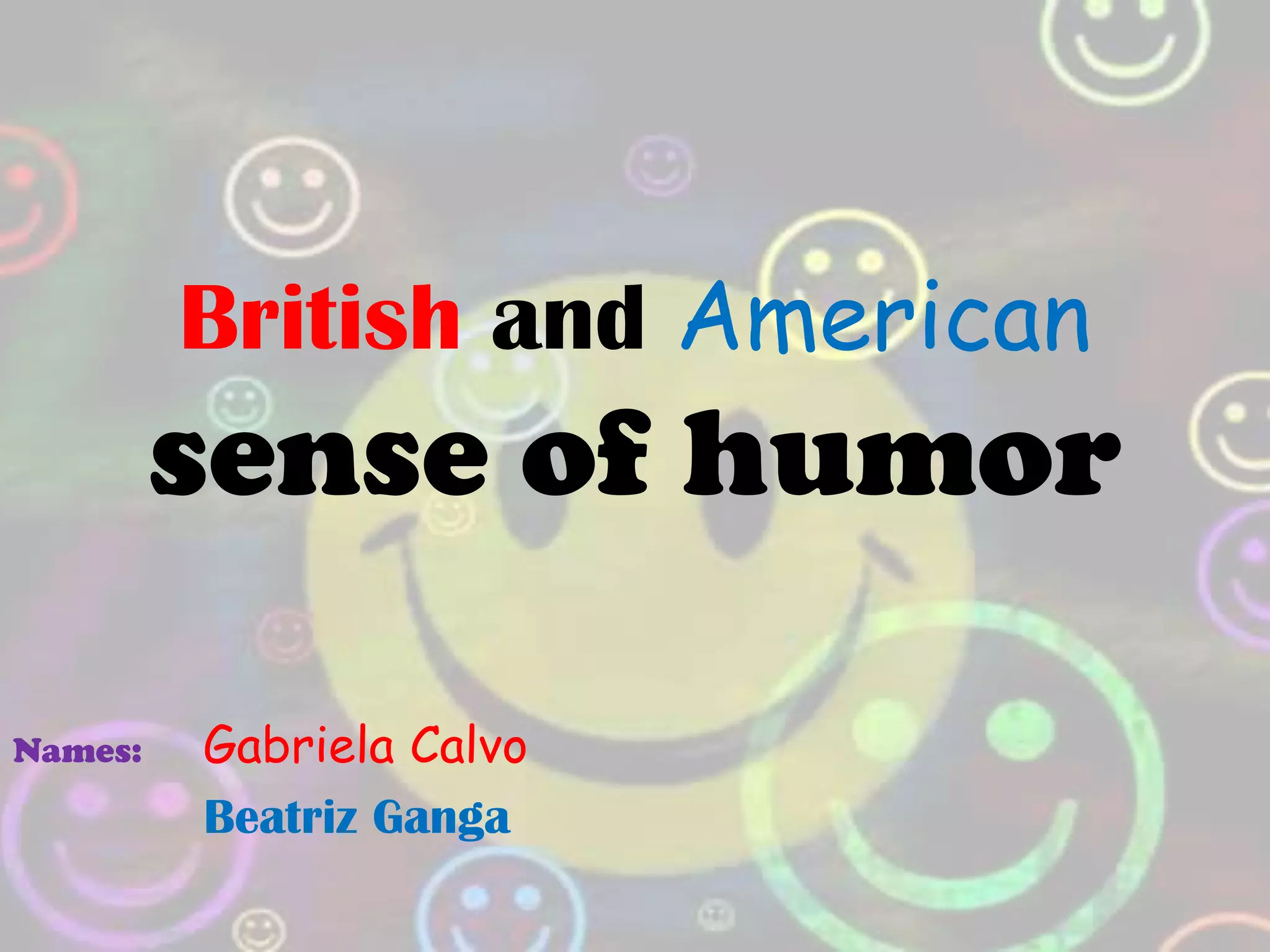 British and american humor | PPT