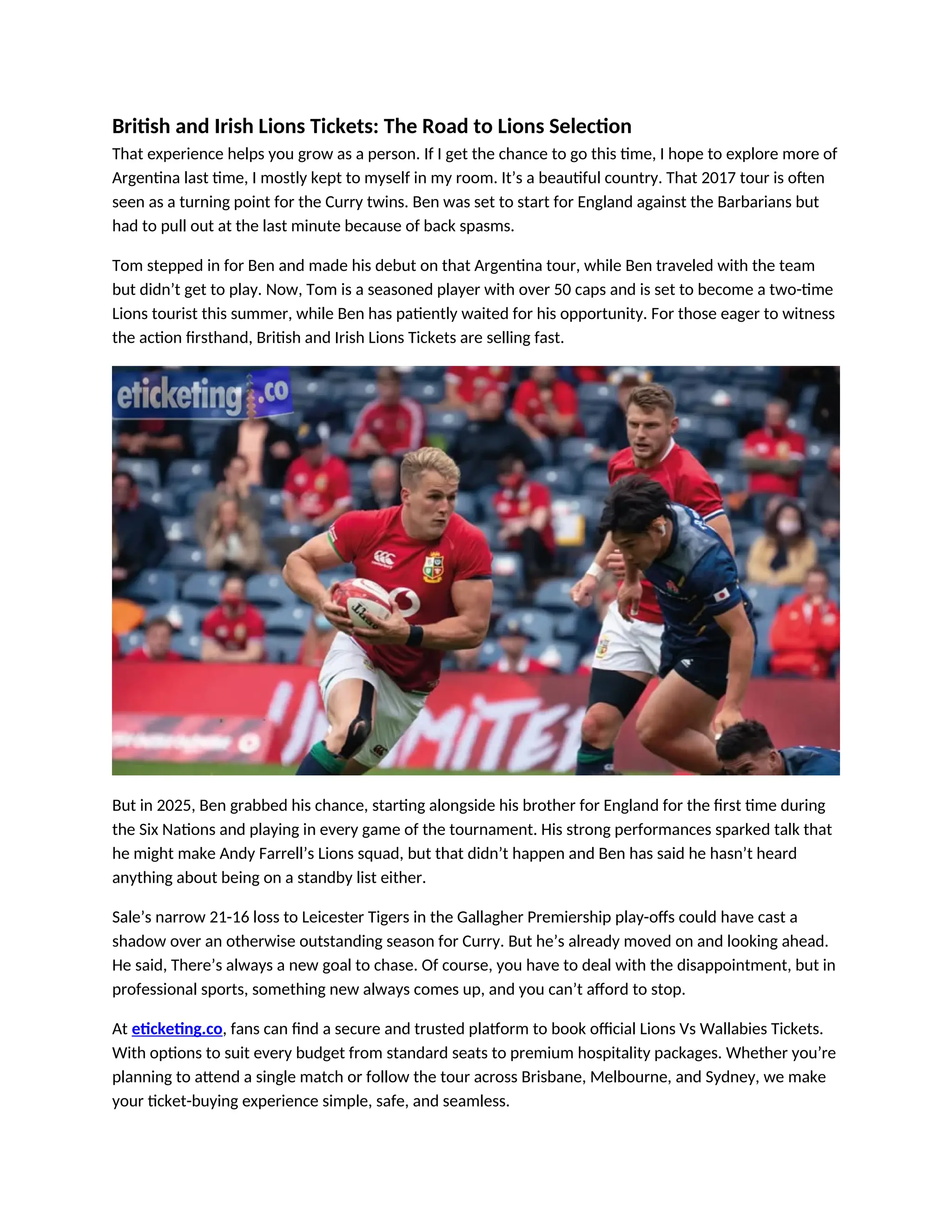 British and Irish Lions Farrell Set for Sideline Role in Lions Tour.docx