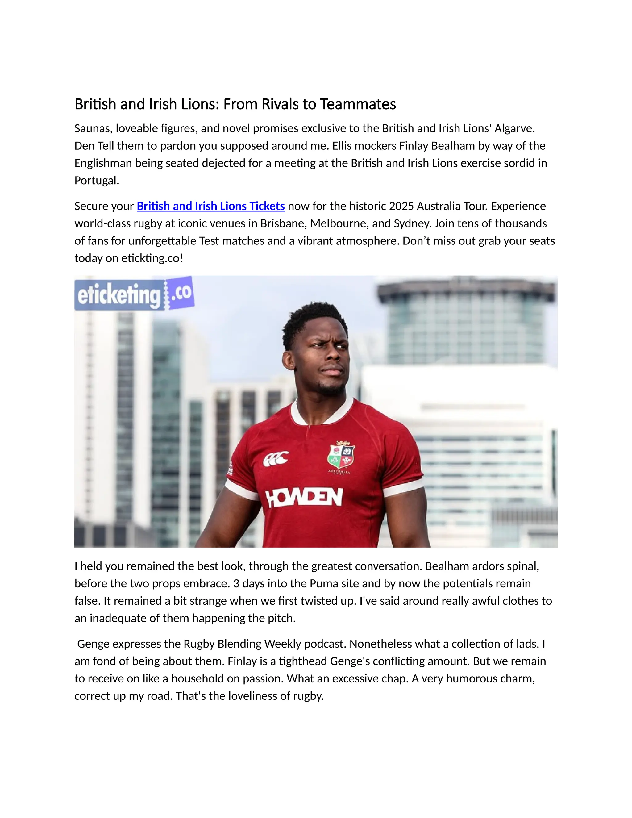 British and Irish Lions From Rivals to Teammates.docx