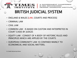 British and uk criminal justice system | PPT