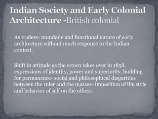 British colonial architecture | PDF