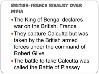 British colonization of india | PPTX