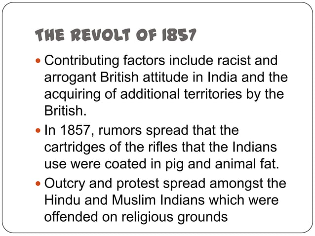 British colonization of india | PPTX | War and Conflicts