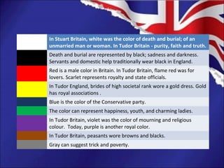 British colour traditions | PPT | Women\'s Clothing | Women\'s Fashion