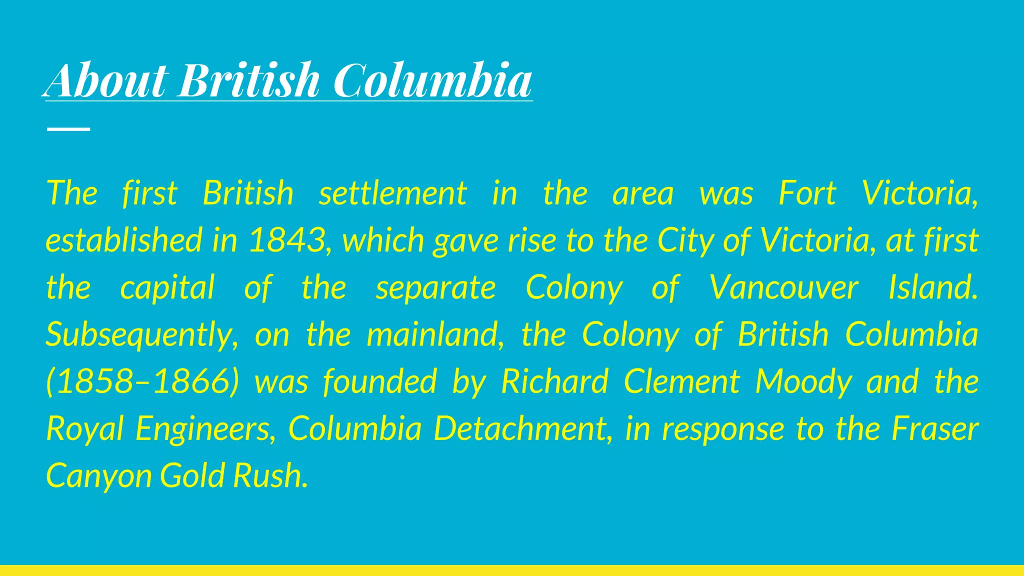 British Columbia PPT | PPTX