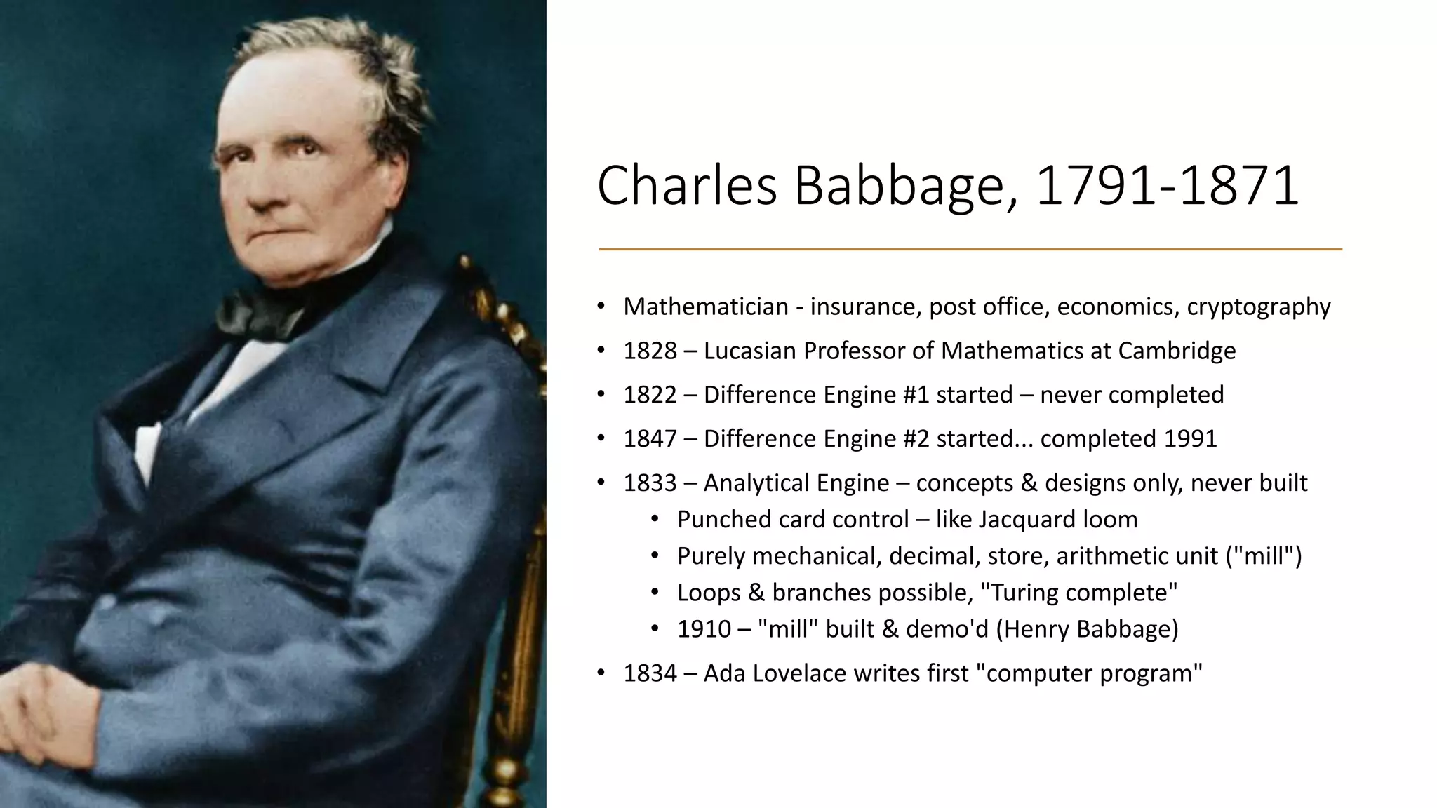 A Brief History of British Computing VCF PNW 2019 | PPTX