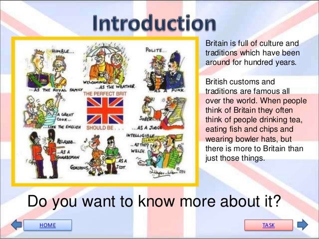 British Culture And Traditions
