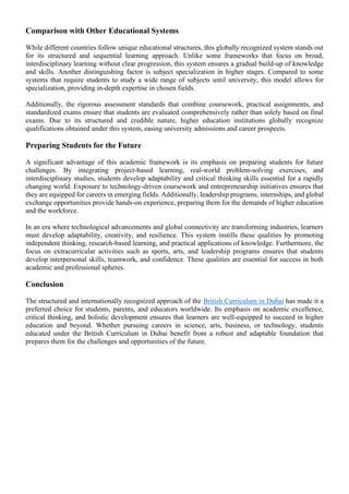 A Premier Primary School in Dubai: Excellence in Education | PDF