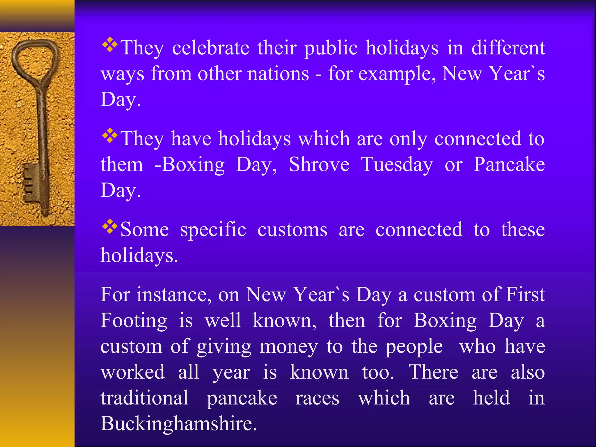 British customs presentation | PPT