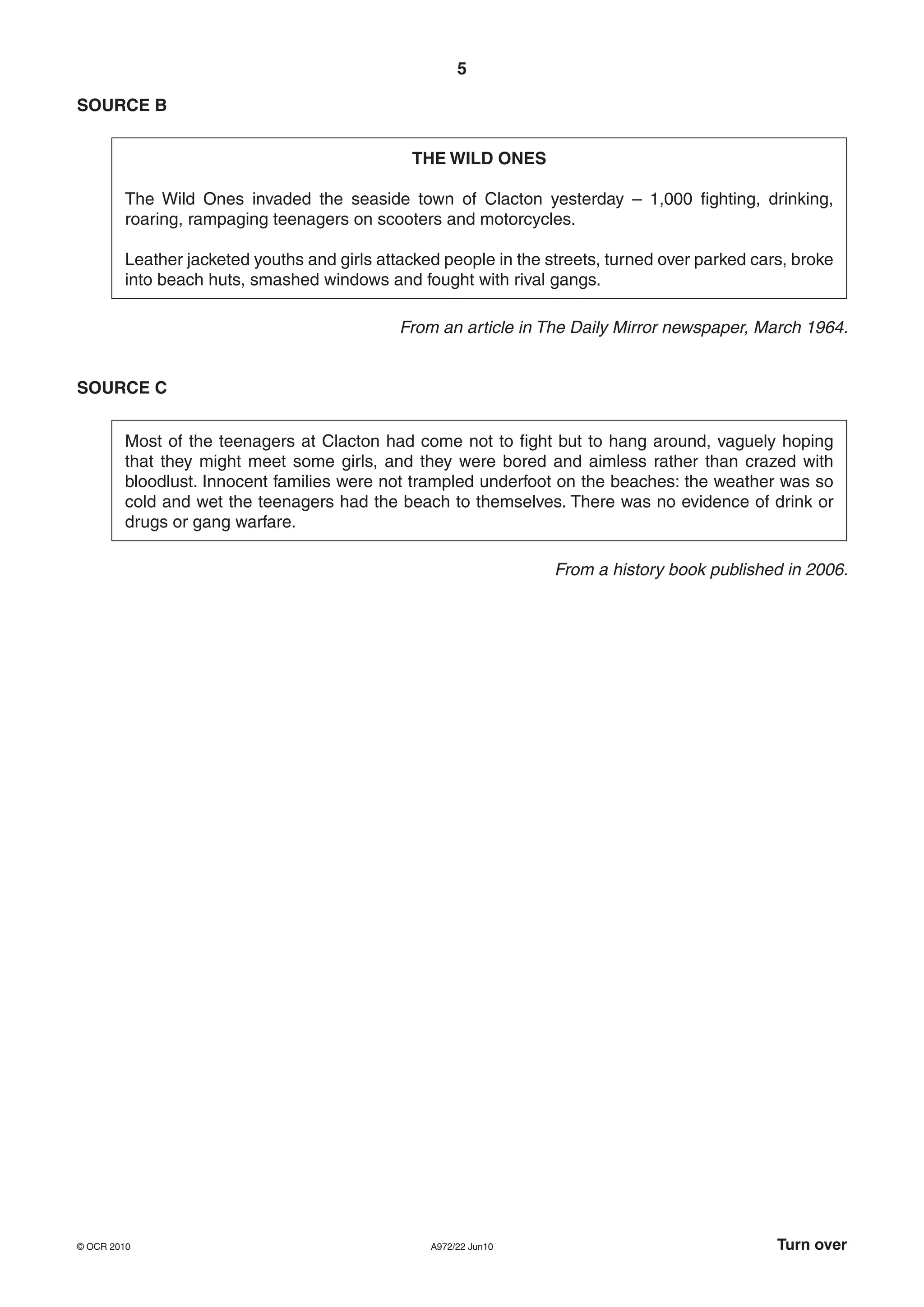British depth study jun gcse_a97122 | PDF