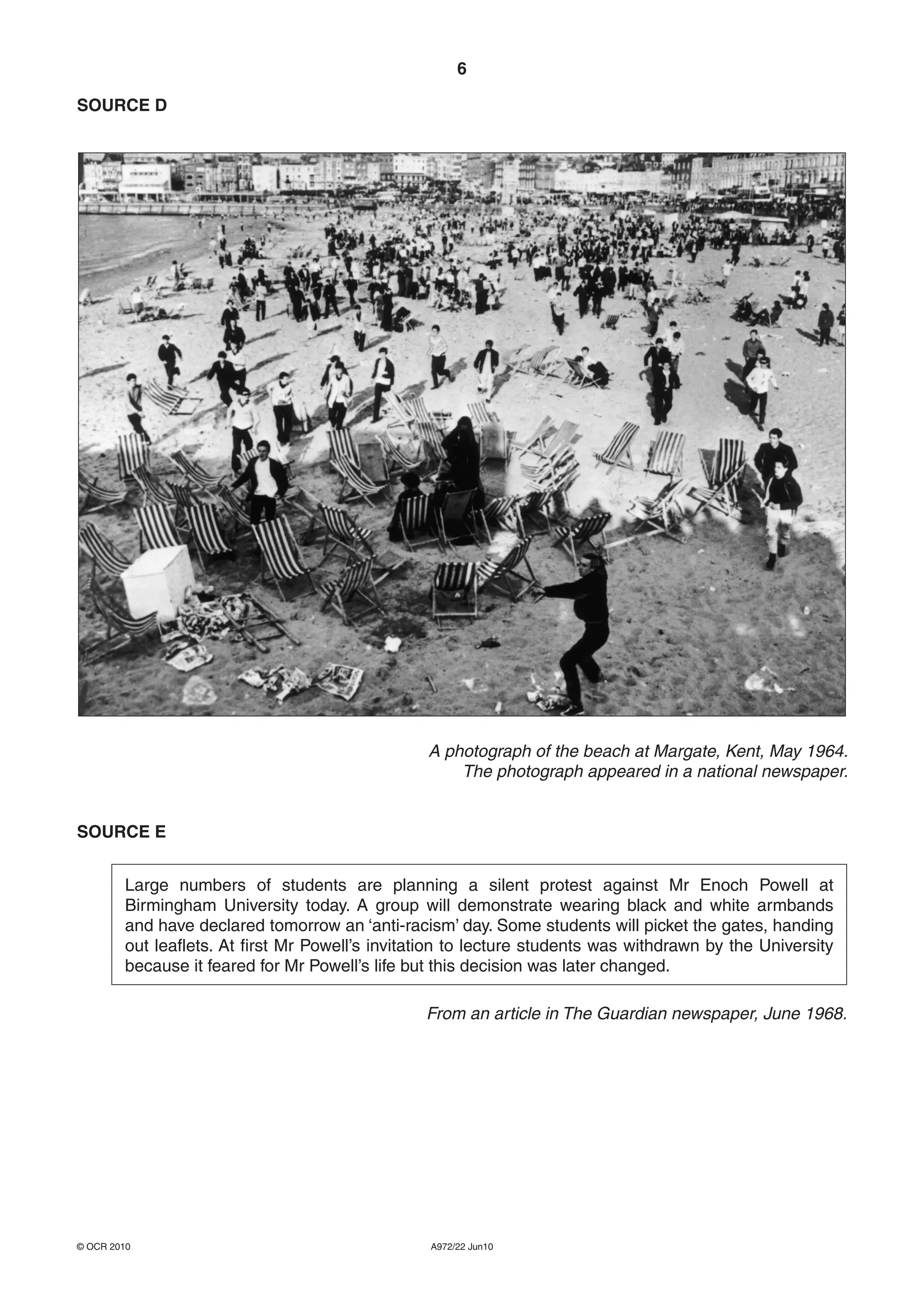 British depth study jun gcse_a97122 | PDF
