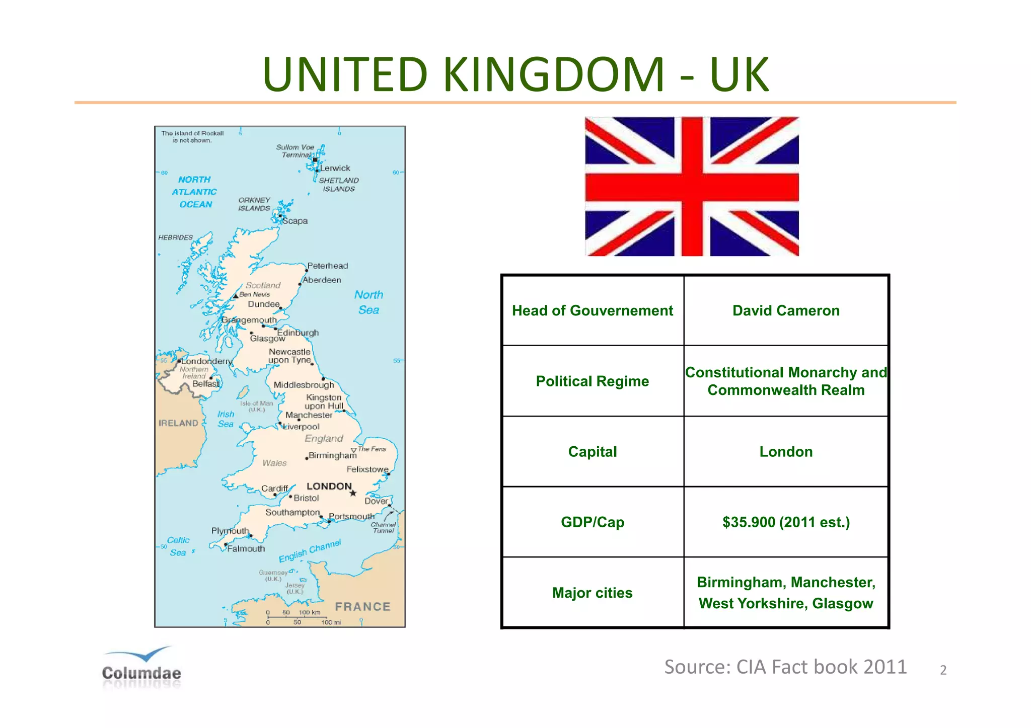 British economy presentation | PDF
