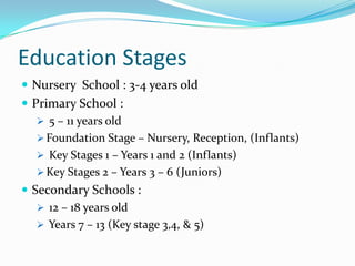 British education | PPTX