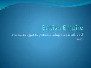 British empire | PPTX