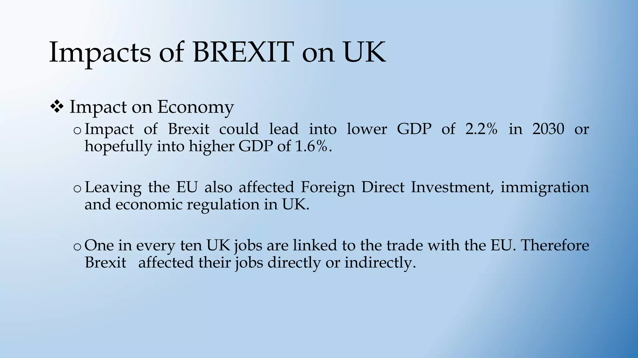 British exit | PPT