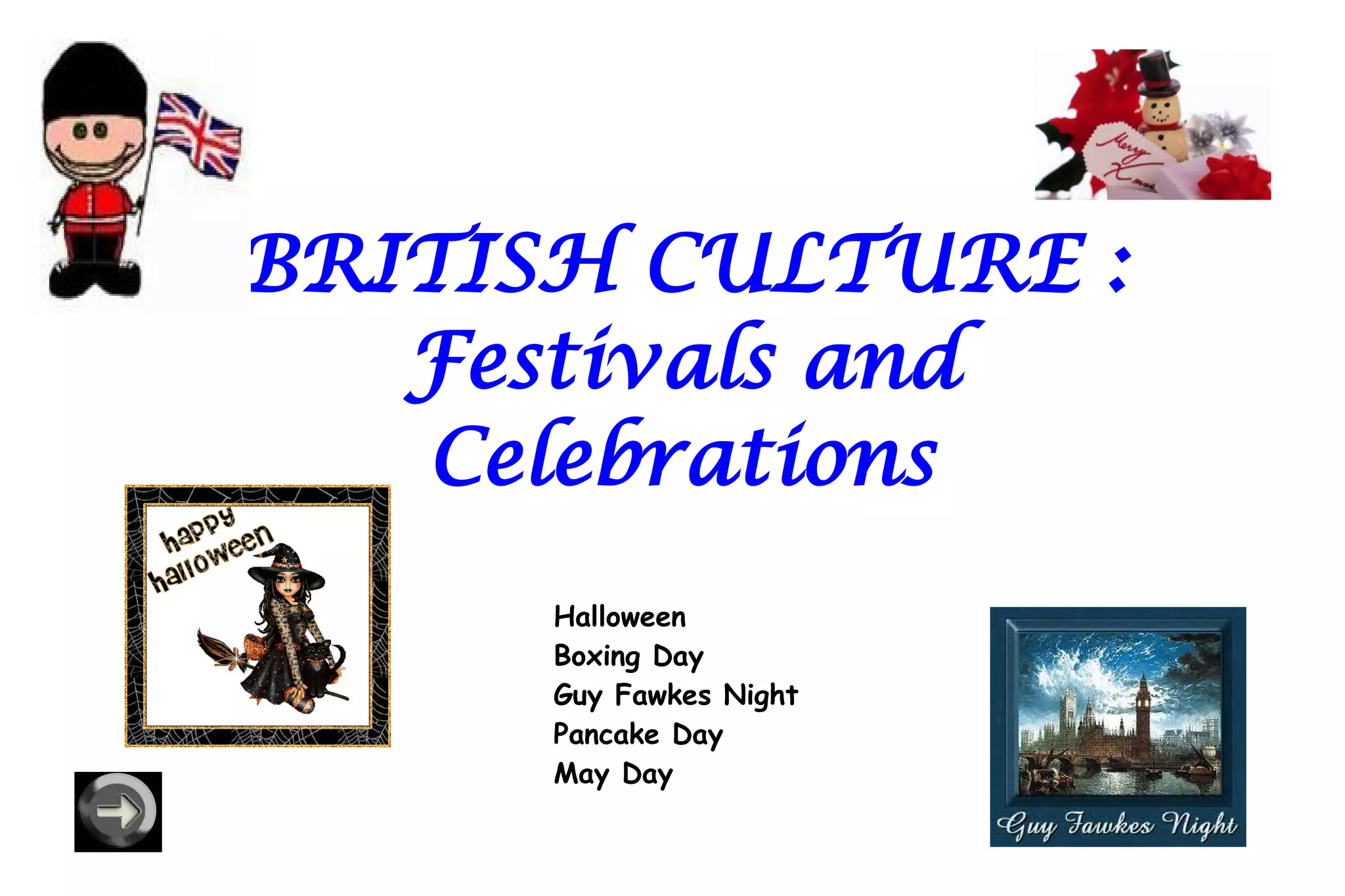 British festivals and celebrations | PDF