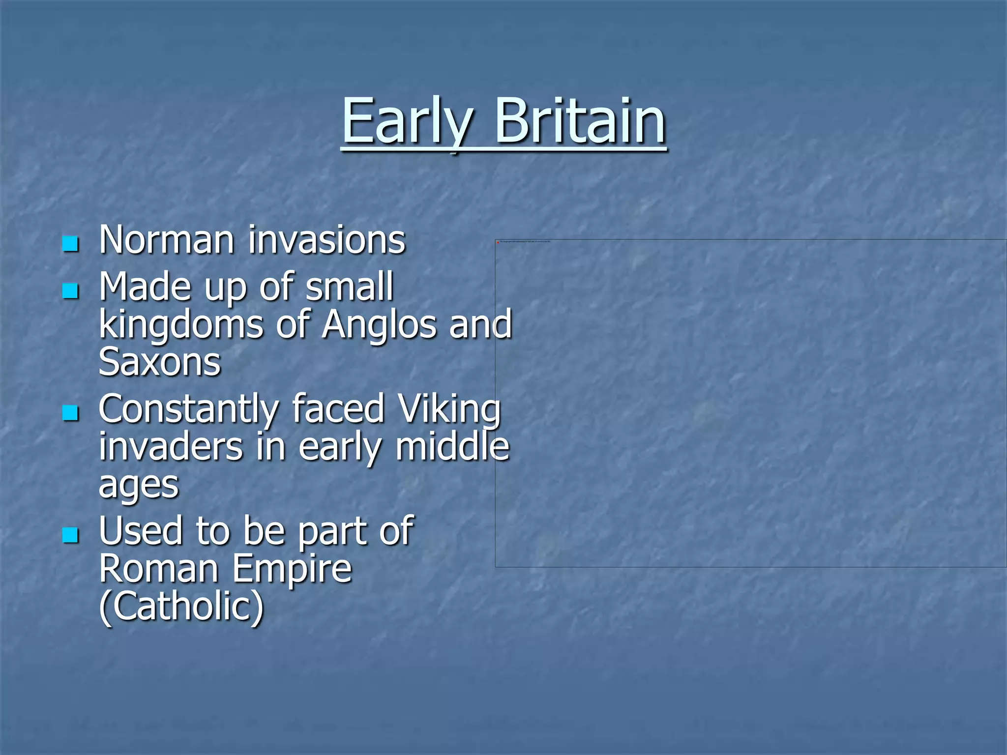 British history. | PPTX