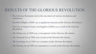 Glorious Resolution of England, its causes and results.pptx