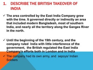 British Imperialism in India | PPTX | Asia Travel | Travel Locations