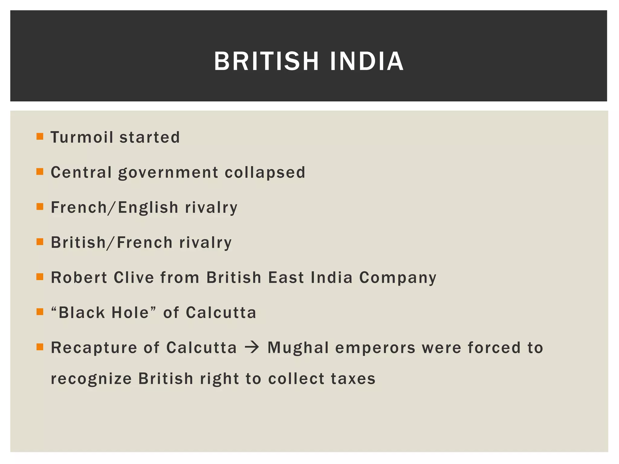British india | PPTX