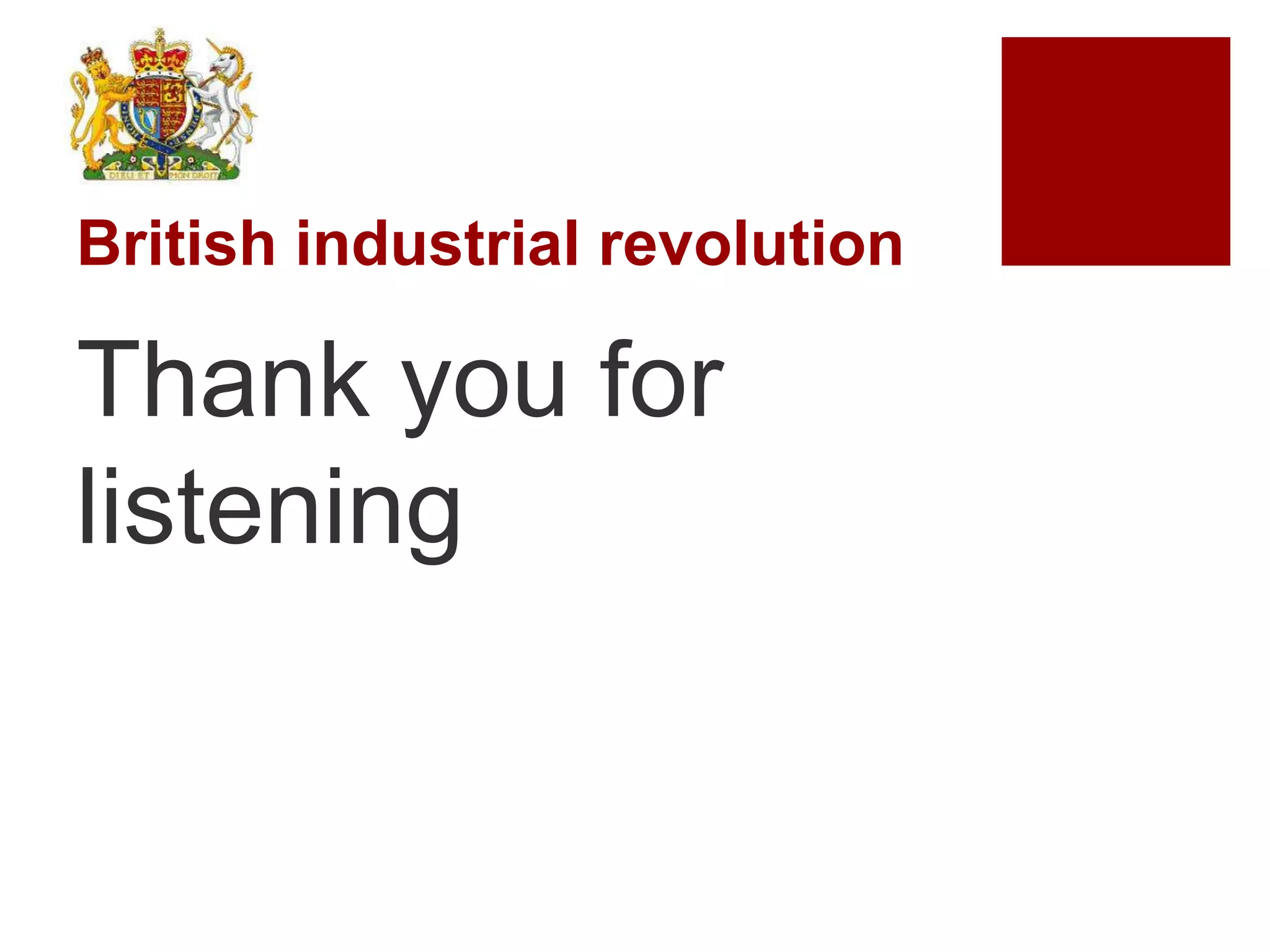 British industrial revolution | PPTX
