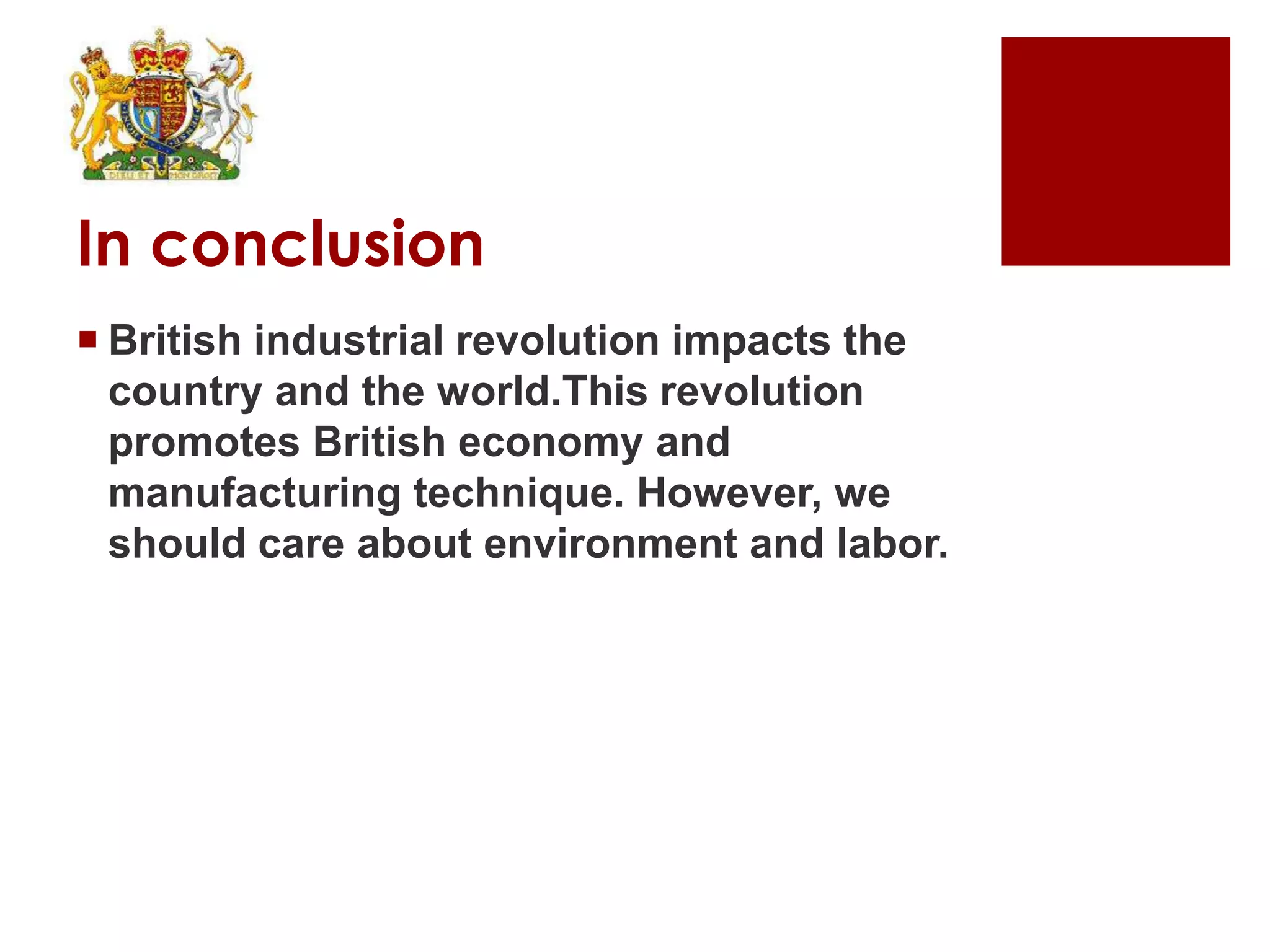 British industrial revolution | PPTX