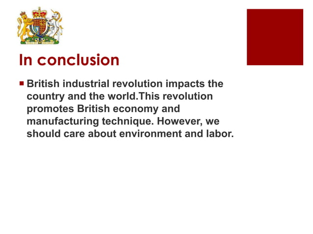 British industrial revolution | PPTX