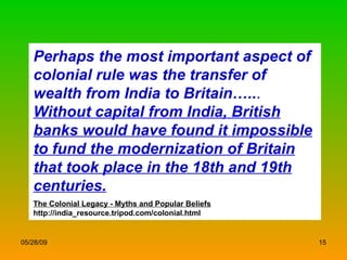 British Legacy Of India Part 1 | PPT