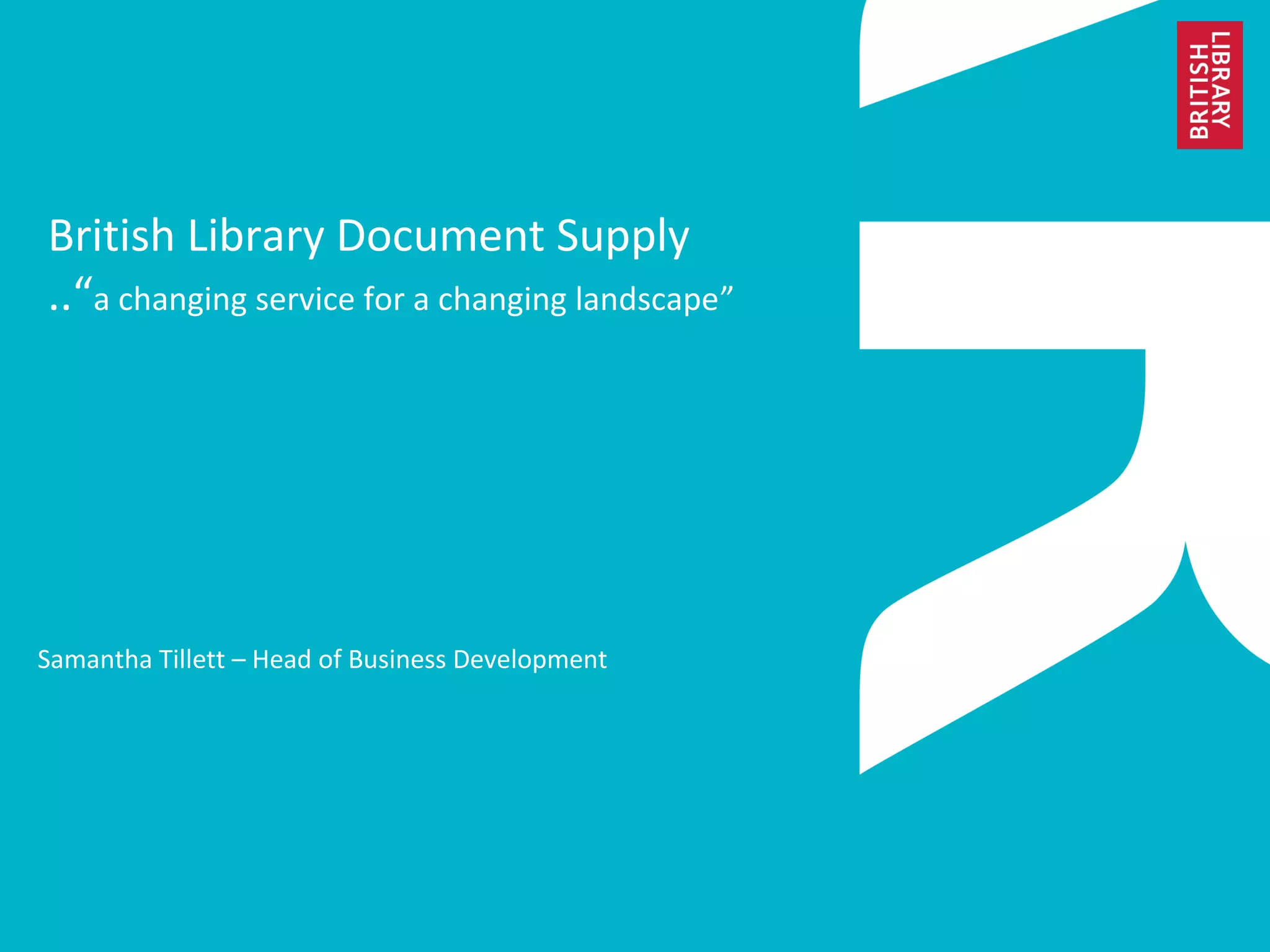 British library presentation 17 march | PPT