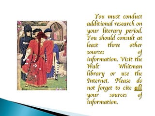 British Literature Project | PPT