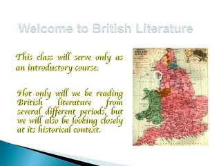 British Literature Project | PPT