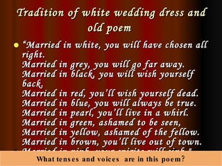 British Marriage Weddings Customs And Traditions | PPT
