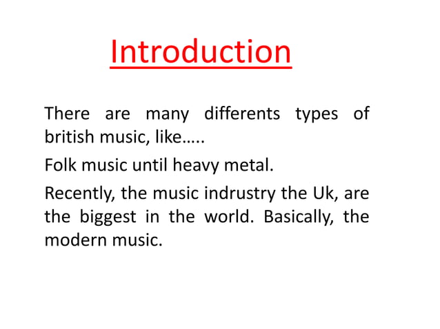 British music | PPTX