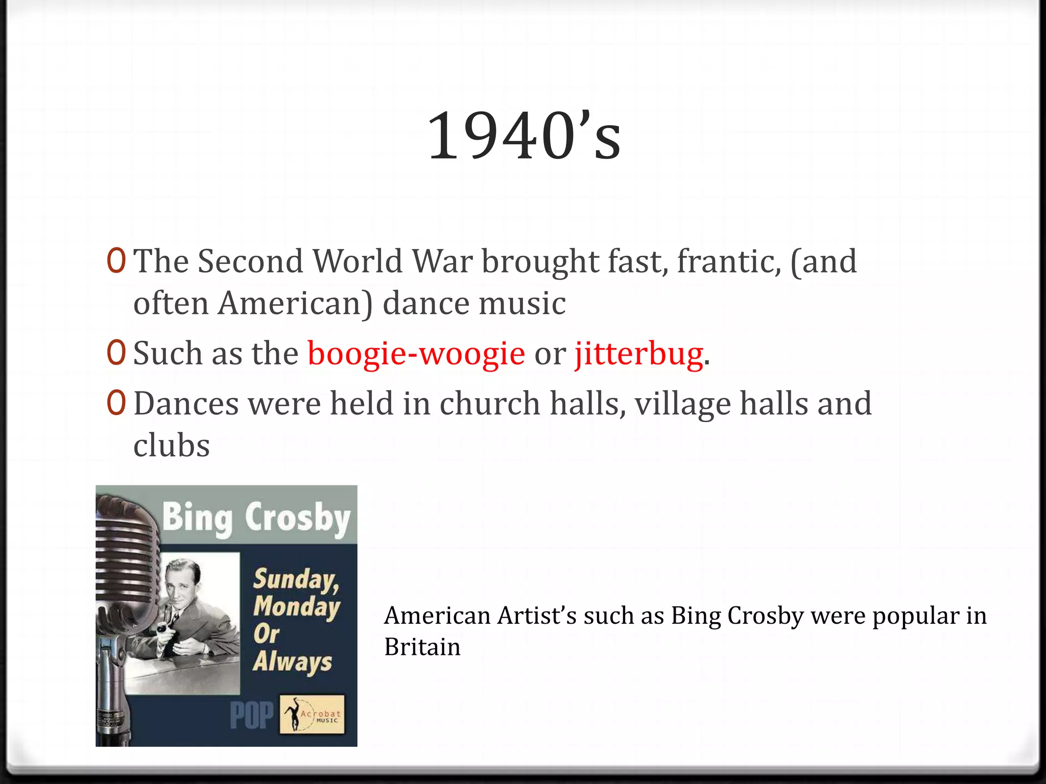 British music culture | PPTX