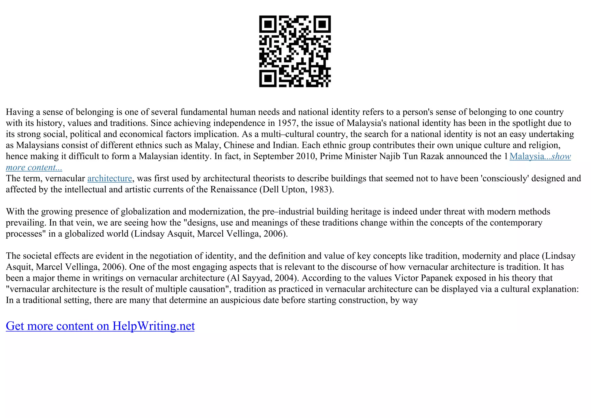 British National Identity | PDF