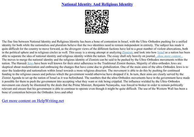 British National Identity | PPT