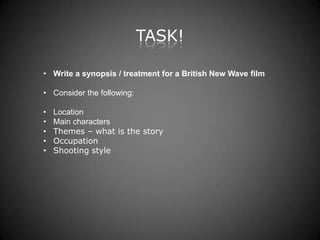 British New Wave (TV Y1) | PPTX