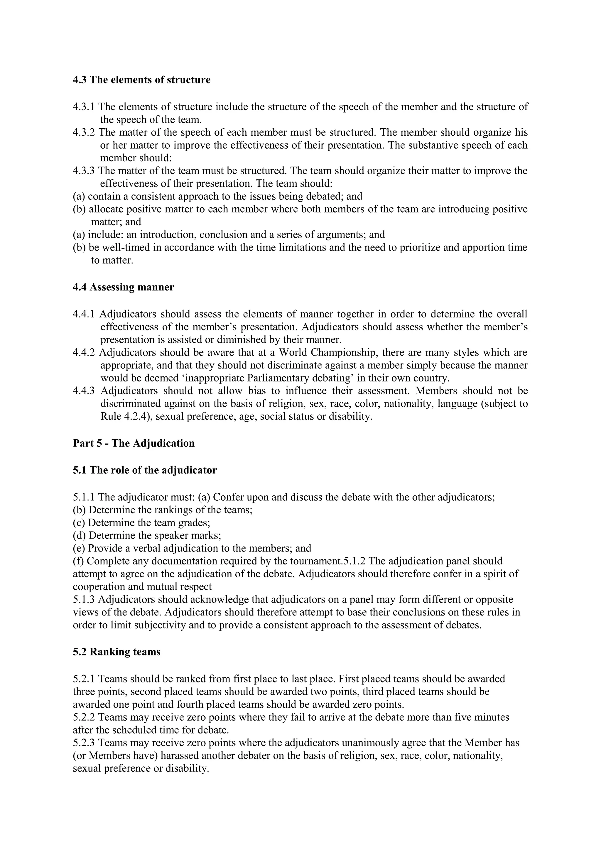 British parliamentary system | DOC
