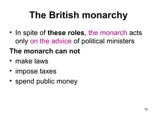 British political system | PPT