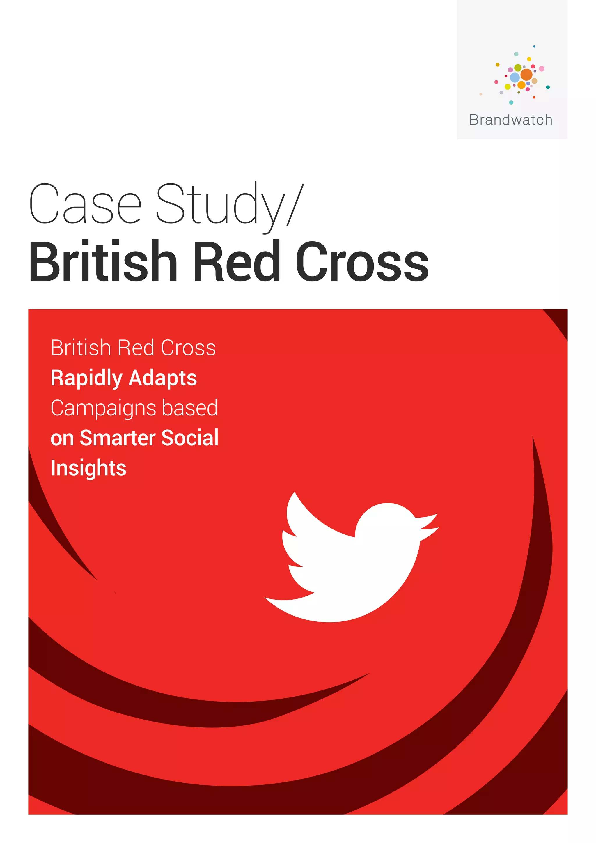 British Red Cross Adapts Social Strategy for Campaign Success | PDF