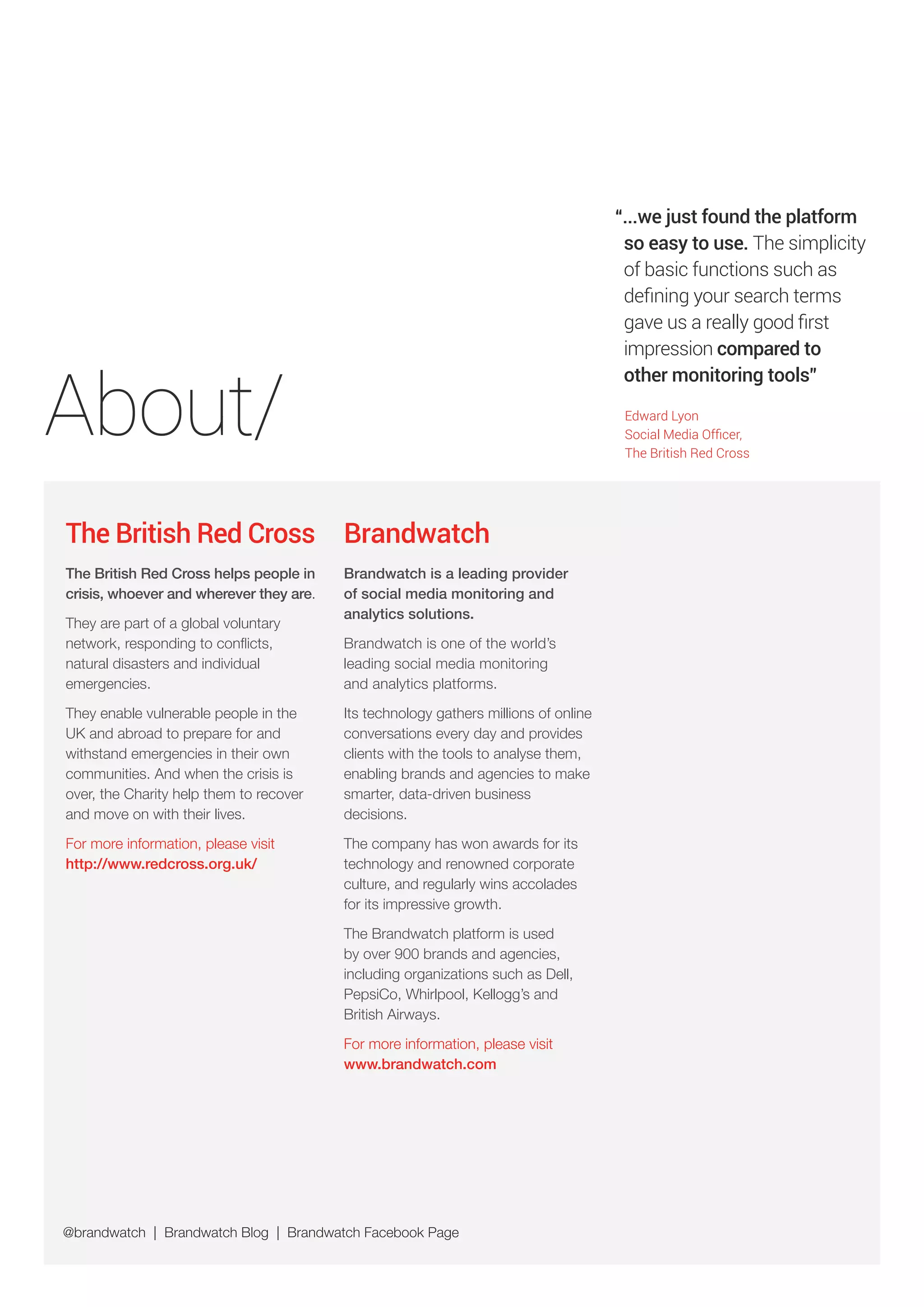 British Red Cross Adapts Social Strategy for Campaign Success | PDF