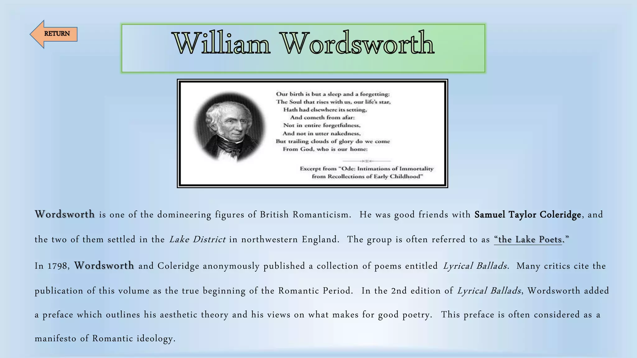 British romanticism | PPSX