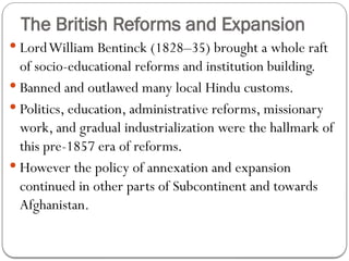British Rule in India -An Assessmentpptx | PPTX