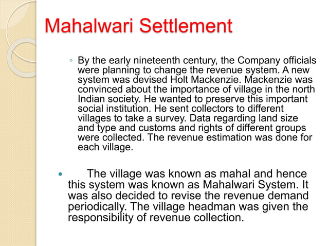 British rule over india | PPTX | Land and Farms | Real Estate