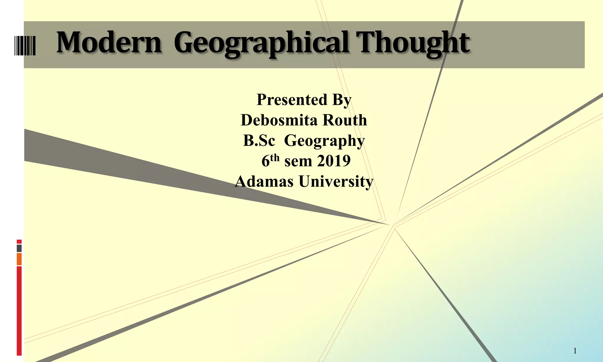 British school of geography | PPTX