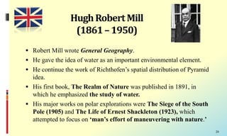 British school of geography | PPTX