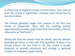 British schools | PPTX