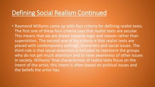 British social realism | PPTX | Modern Art | Fine Art