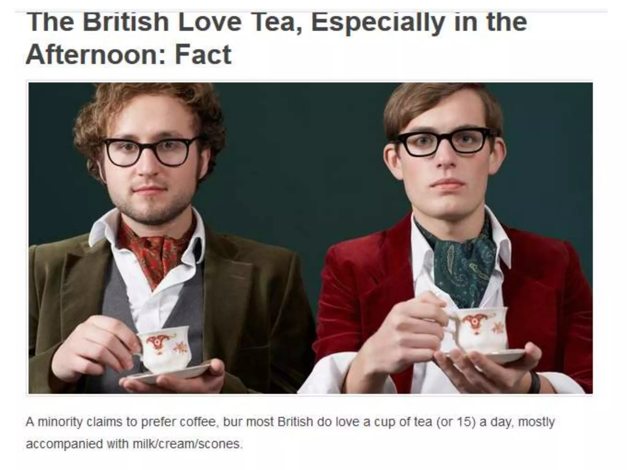 Most Common British stereotypes | PPTX