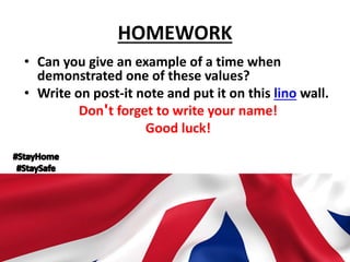 British Values - lesson plan | PPT